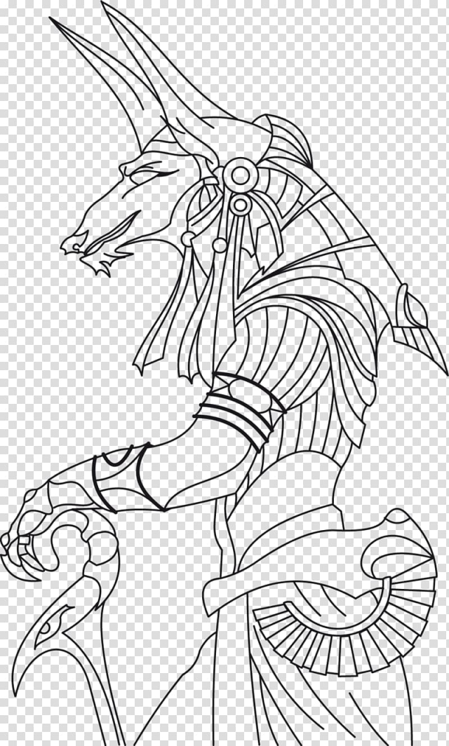 Ancient Egyptian Designs Anubis