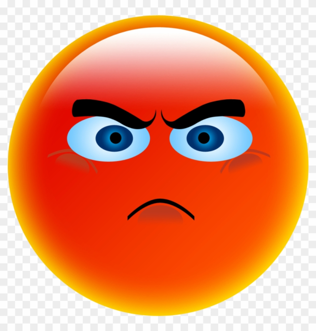 Free: Anger Smiley Emoticon Face Clip Art - Angry Emotions - nohat.cc