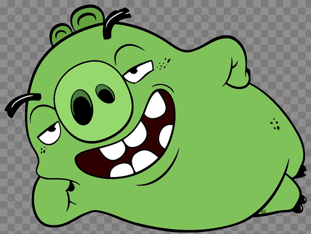 Free: Angry Birds Pig PNG Image Background - nohat.cc