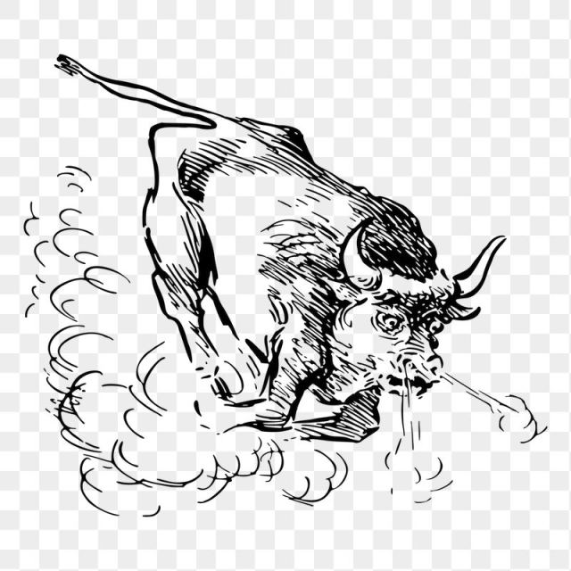 Free: Angry bull png sticker illustration, | Free PNG - rawpixel - nohat.cc