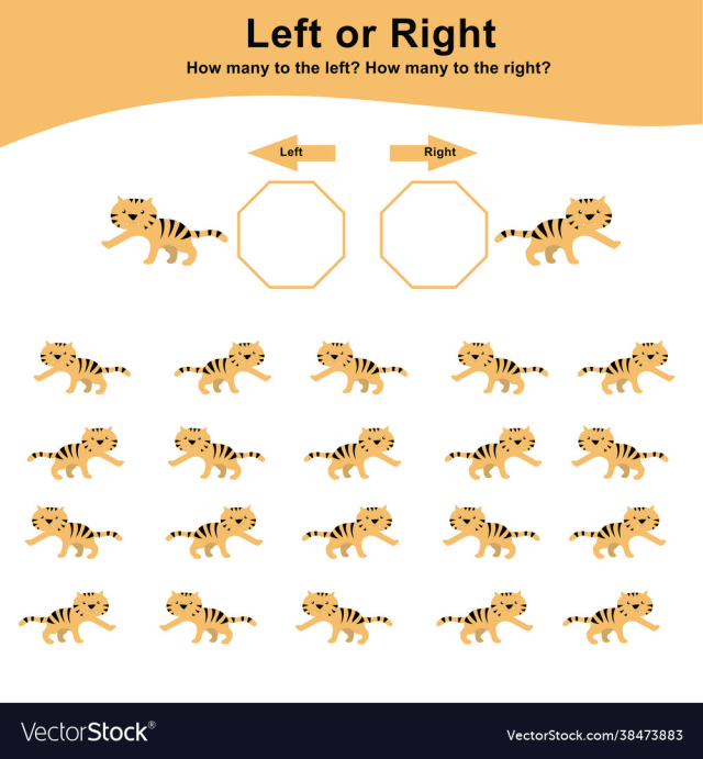 Free: animals left or right game for preschool children - nohat.cc