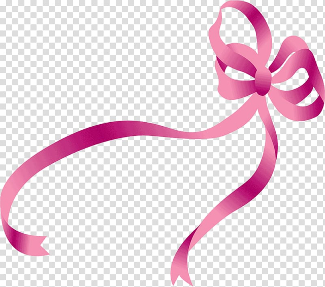 Free: Animation Desktop Child , pink ribbon transparent background PNG ...