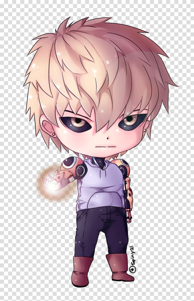 Free: Anime Chibi One Punch Man Art Mangaka, Anime transparent ...