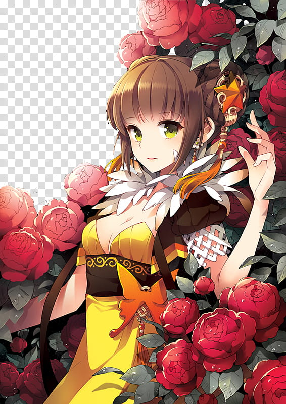 Free: Anime Render, female anime character transparent background PNG ...