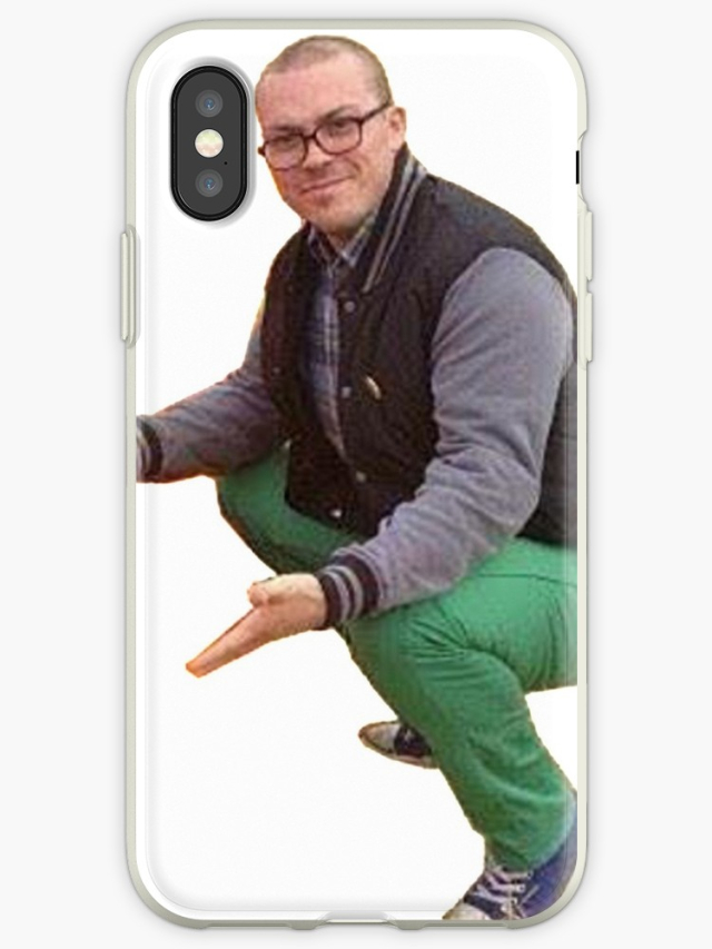 Free: Anthony fantano theneedledrop rap squat meme png" iPhone Case ...