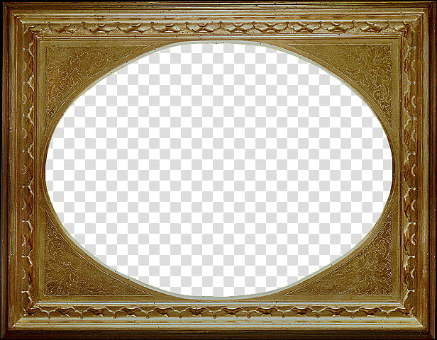 Free: Antique Frames s, rectangular brown frame transparent background ...