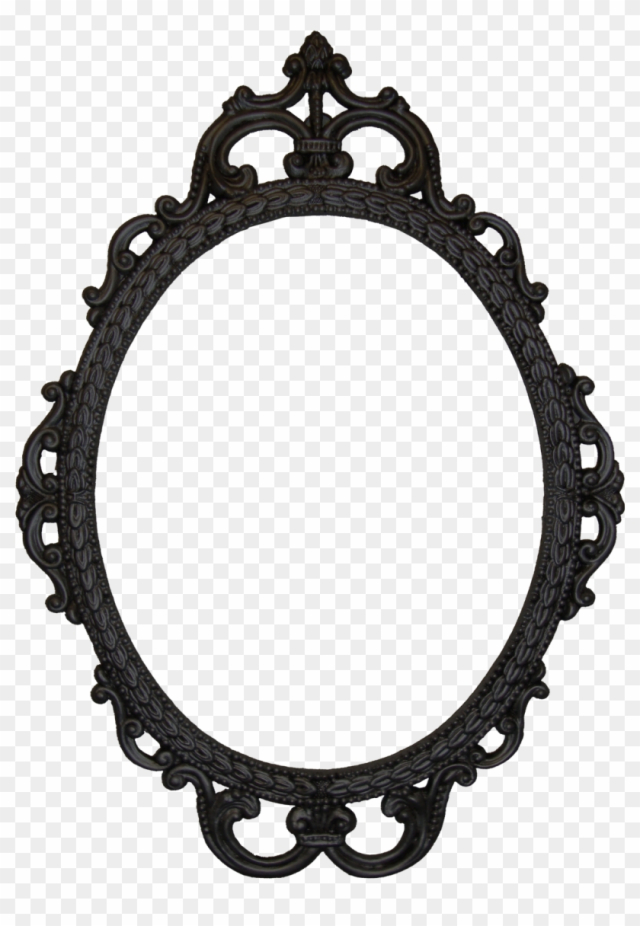 Ornate Oval Frame Clip Art