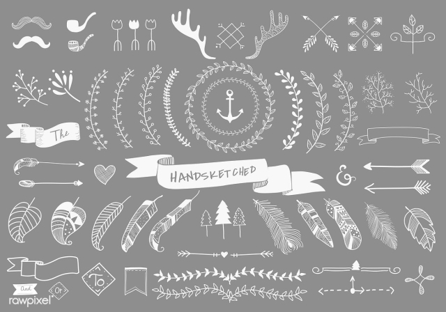 Free: Antler arrow artwork | Free stock vector - 1965 - nohat.cc