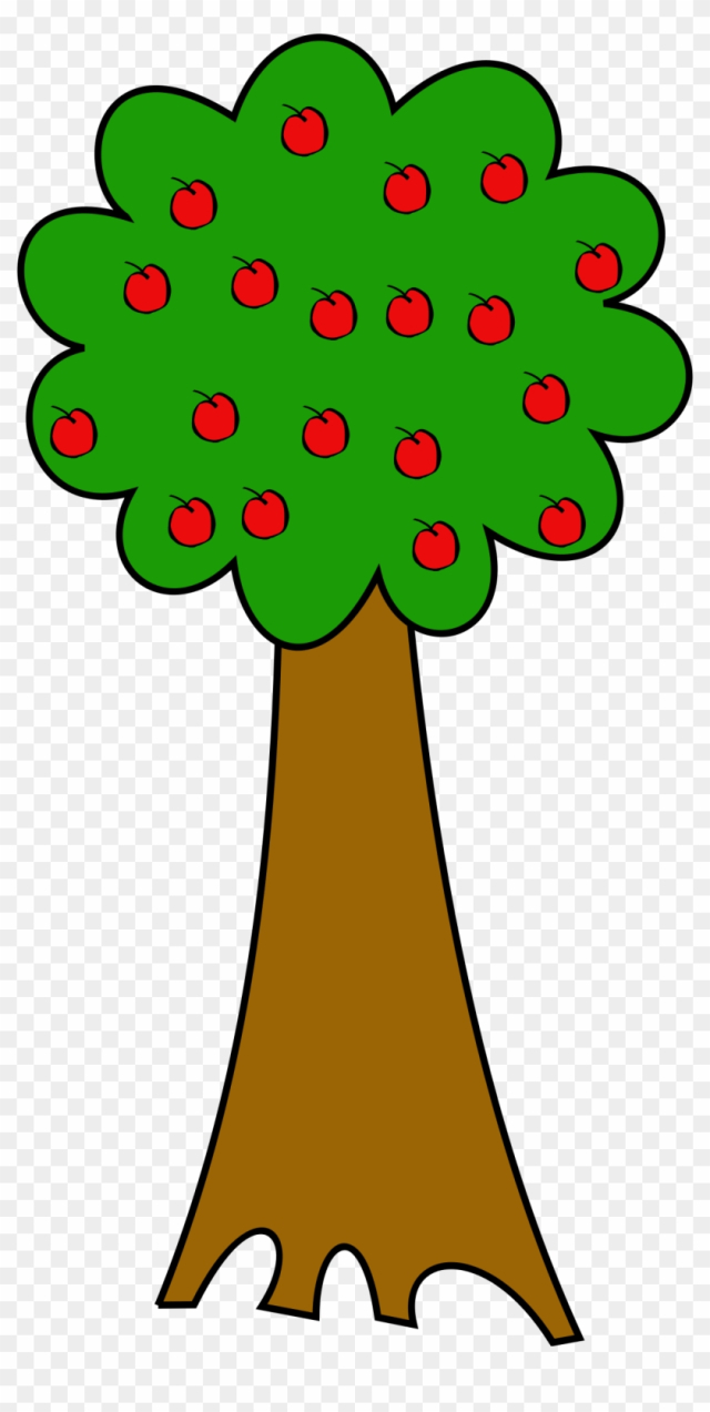 Free: Apple Trees Clip Art - Tree With Fruits - nohat.cc