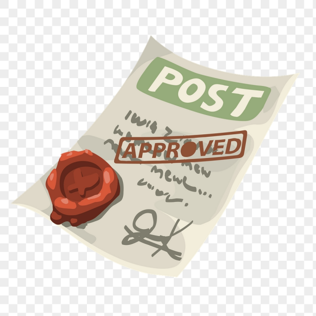 Free: Approved letter png sticker, permit | Free PNG - rawpixel - nohat.cc