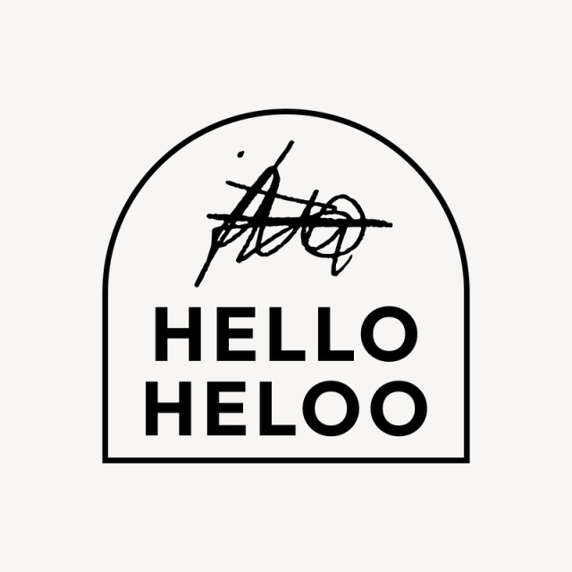 Free: Arch shape hello logo template | Free PSD Template - rawpixel ...