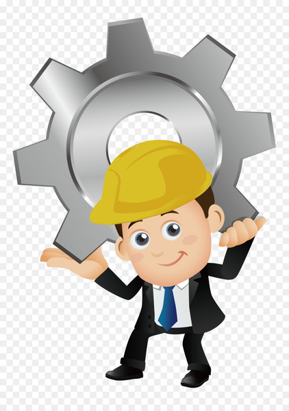 Free: Architectural engineering Cartoon Laborer - engineer - nohat.cc