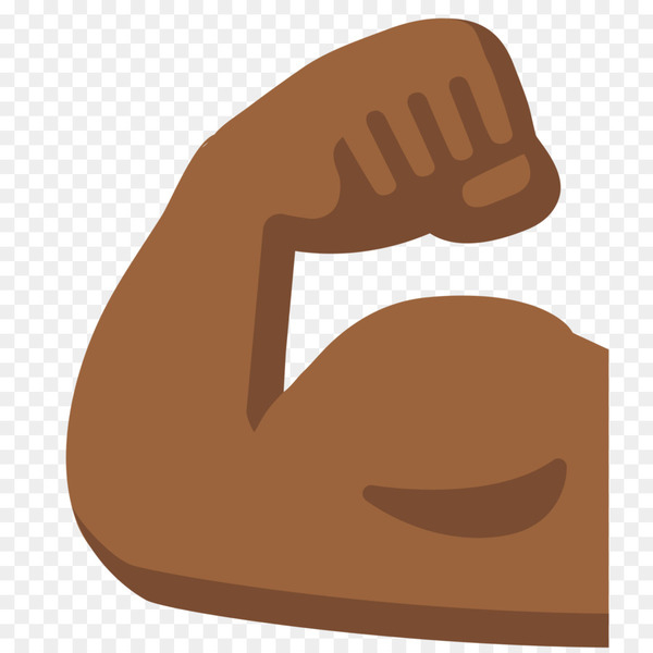 Free: Arm Emoji Biceps Human skin color Muscle - arm - nohat.cc