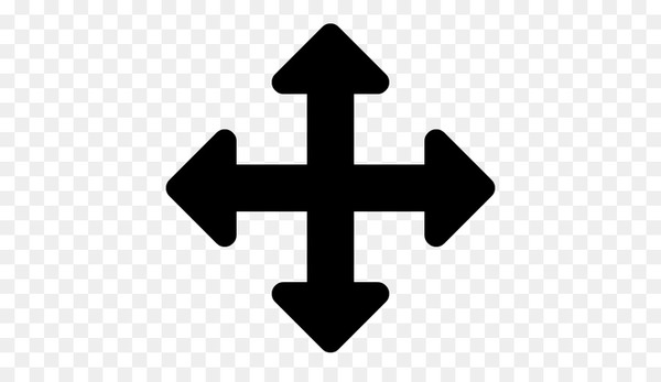 Free: Arrow Cross Cursor Symbol - Arrow - nohat.cc