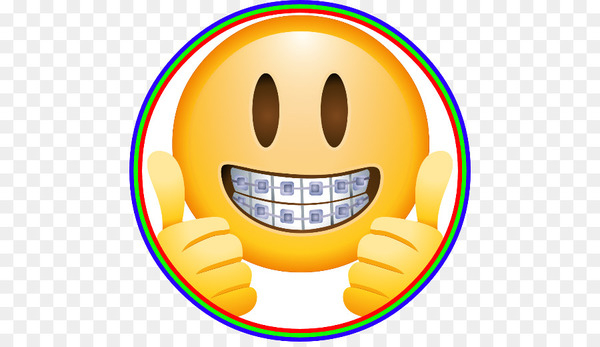 Free: Art Emoji Dental braces Smile Orthodontics - Emoji - nohat.cc
