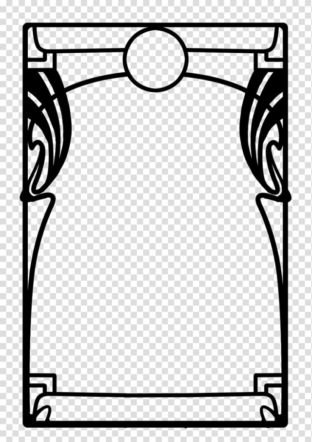 Free: Art Nouveau Art Deco Frames , art deco transparent background PNG ...