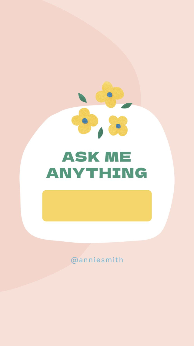 Free: Ask me anything template, social | Free PSD Template - rawpixel ...
