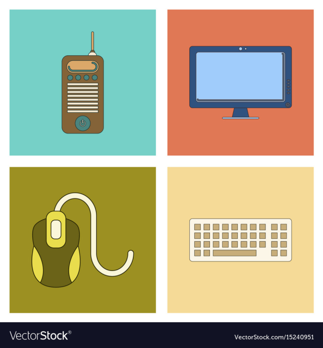 Free: Assembly flat icon computer keyboard mouse monitor vector image - nohat.cc