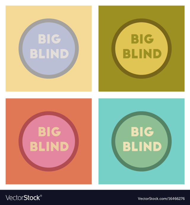 Free: Assembly flat icons poker big blind vector image - nohat.cc