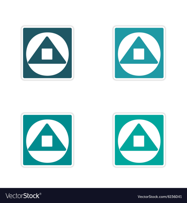 Free: Assembly realistic sticker design on paper magic vector image ...