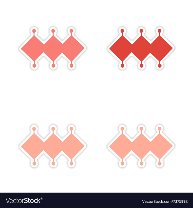 Free: Assembly realistic sticker design on paper magic vector image ...