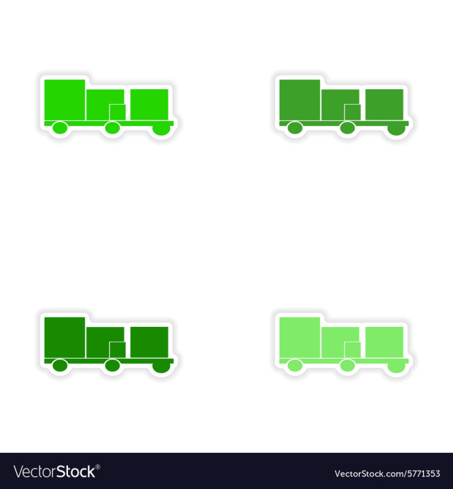 Free: Assembly realistic sticker design on paper vector image - nohat.cc