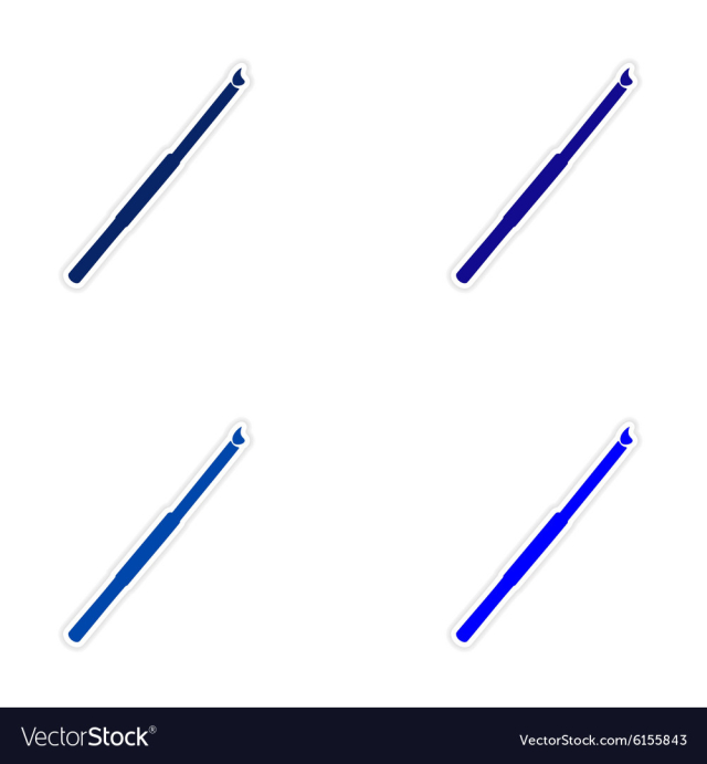 Free: Assembly realistic sticker design on paper vector image - nohat.cc