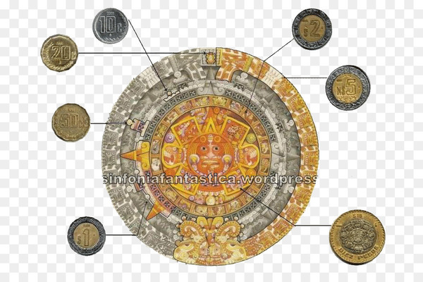 Free: Aztec calendar stone Aztec Empire Maya civilization Mayan ...