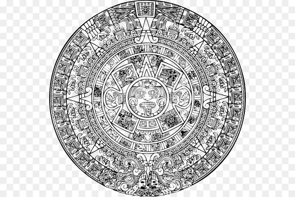 Free: Aztec calendar stone Mesoamerica - Civilization - nohat.cc