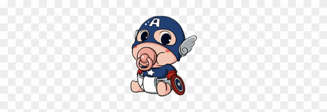 Free: การ์ตูน Baby Captain America - Capitan America Bebe Png - nohat.cc