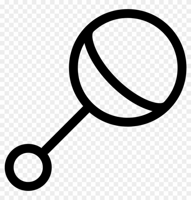 Free: Baby Rattle Comments - Baby Rattle Outline - nohat.cc