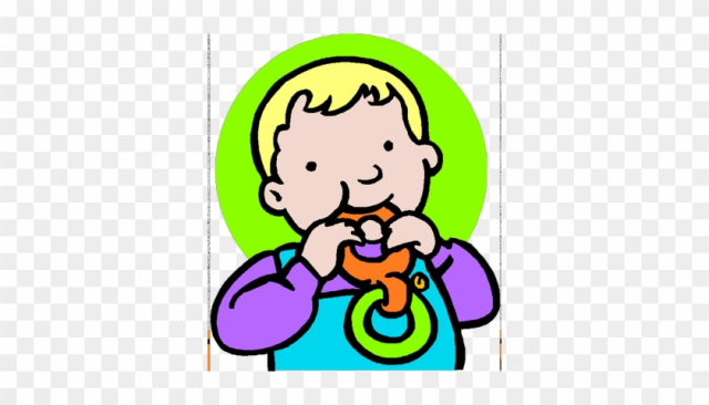 Free: Baby Teething Clip Art - nohat.cc