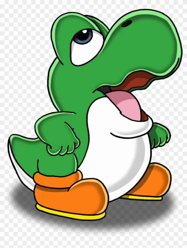 printable yoshi coloring pages