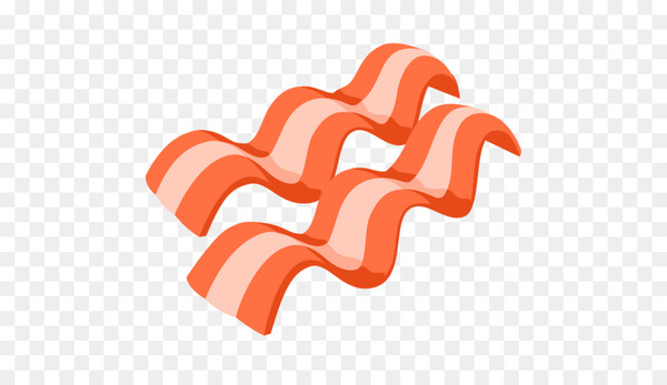 Free: Bacon Emoji Clip art Illustration Vector graphics - speck mockup ...