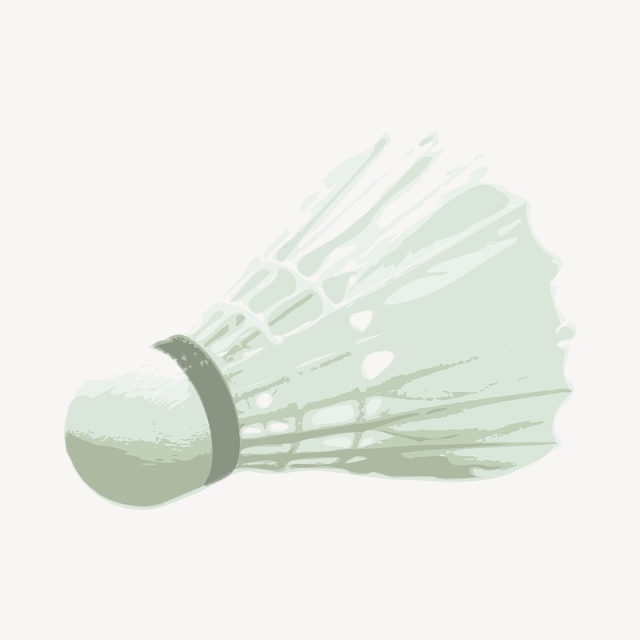 Free: Badminton shuttlecock clipart illustration psd. | Free PSD ...