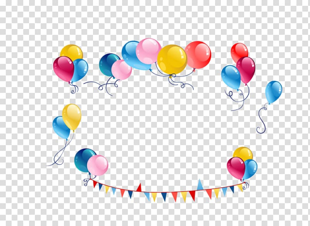 Free: Balloon Illustration, colorful balloons transparent background ...