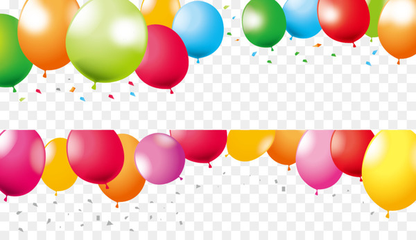 Free: Balloon Web banner Birthday - Creative colored balloons - nohat.cc