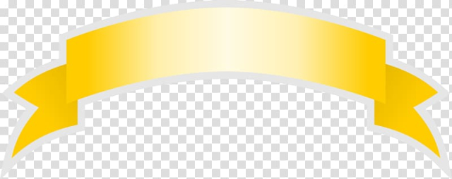 Free: Banner Flag , gold ribbon transparent background PNG clipart ...