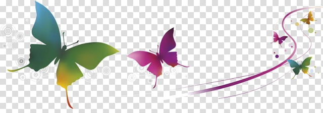 Free: Banner, Flying Butterfly transparent background PNG clipart ...