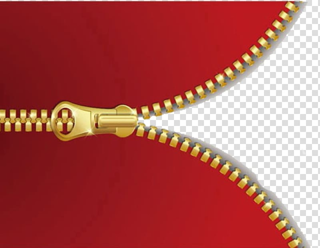 Free: Banner Zipper Art, Red zipper transparent background PNG clipart ...