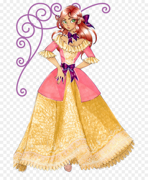 Free: Barbie Costume design - baile flyer - nohat.cc