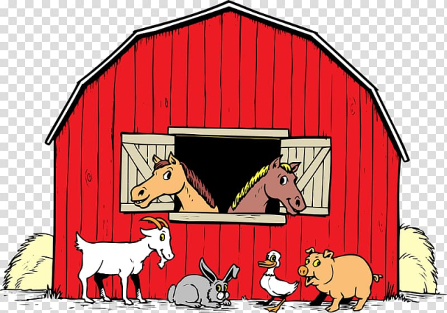 Free: Barn Farm Free content , Animal house transparent background PNG ...