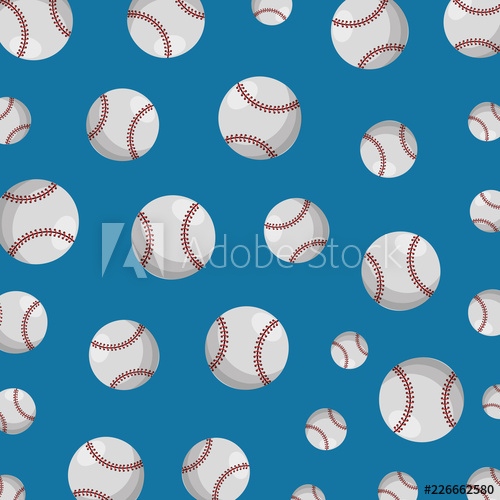 Free: baseball sport ball pattern - nohat.cc