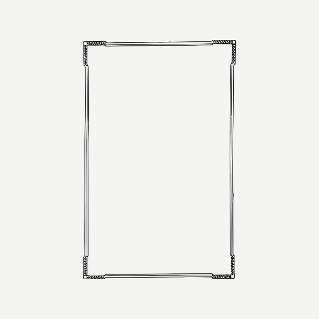 Free: Basic frame collage element, vintage | Free PSD Illustration ...