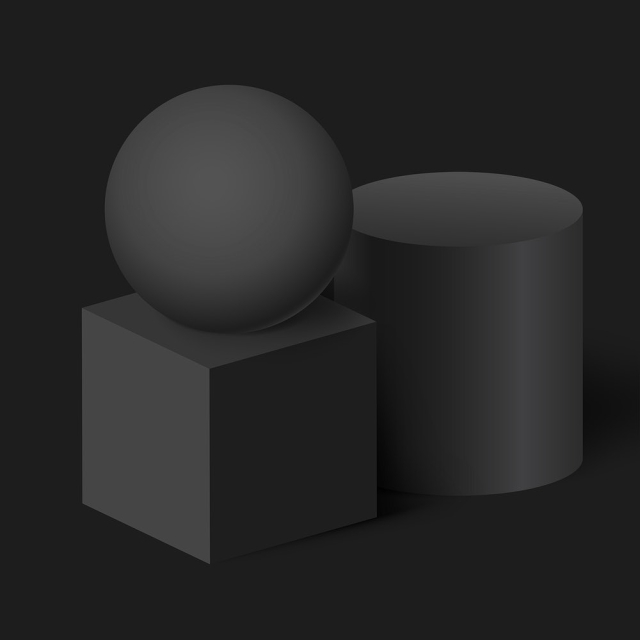 Free: Basic geometric shape composition, 3D | Free PSD - rawpixel ...