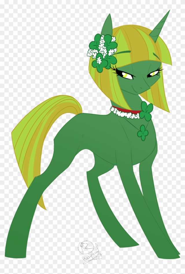 Free: Basykail, Female, Four Leaf Clover, Mare, Oc, Oc Only, - Cartoon ...