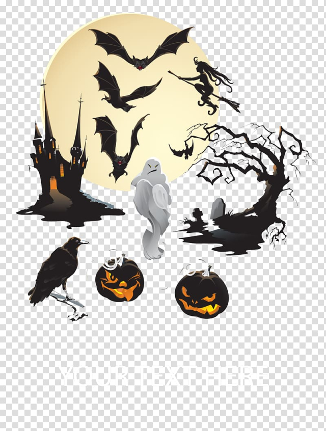 Free: Bat Halloween Jack-o'-lantern , Halloween transparent background ...