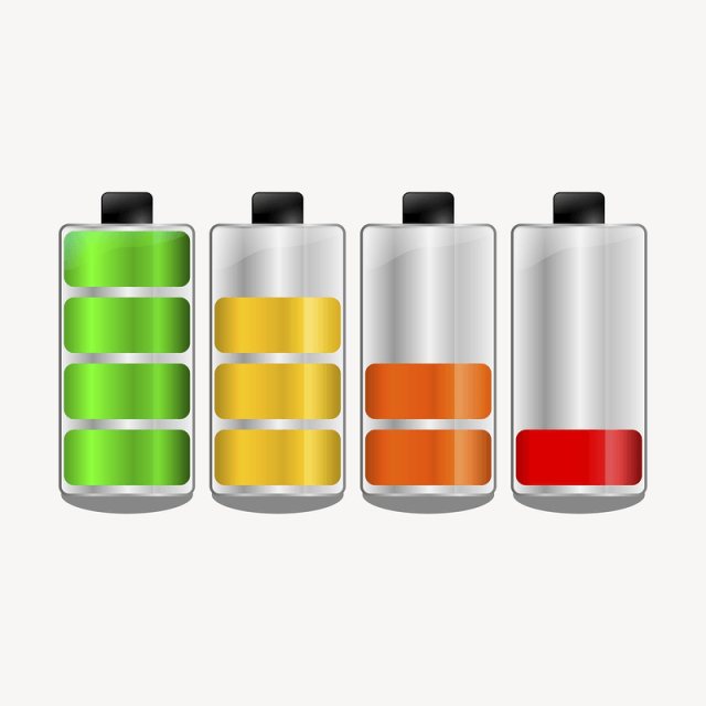 Free: Battery levels clipart illustration psd. | Free PSD - rawpixel ...