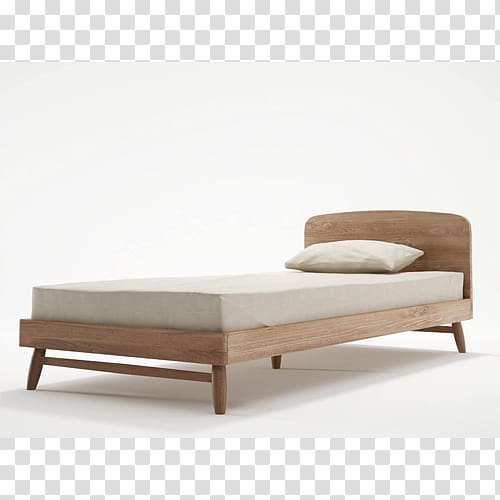Free: Bed frame Mattress Furniture Bedroom, single bed transparent ...