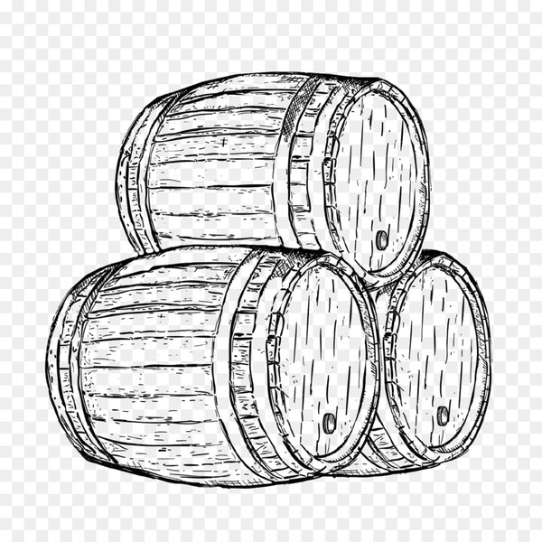 Free: Beer Wine Barrel Keg Drawing - beer - nohat.cc